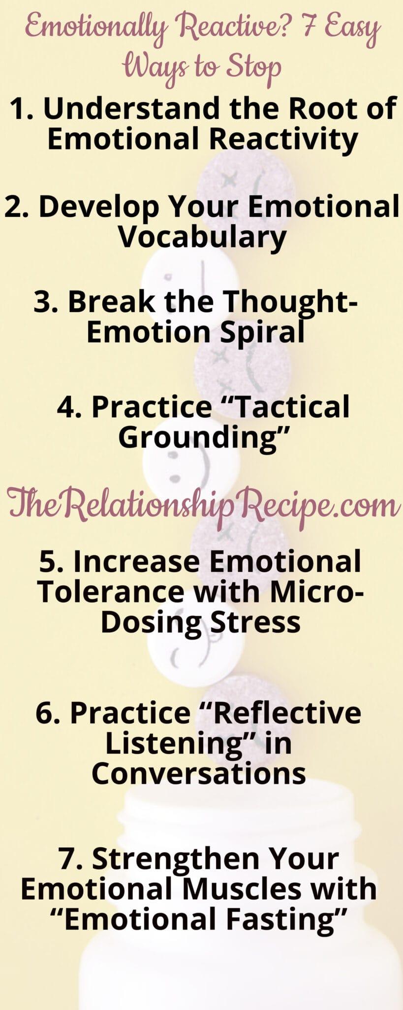 Emotionally Reactive? 7 Easy Ways To Stop Losing Your Cool